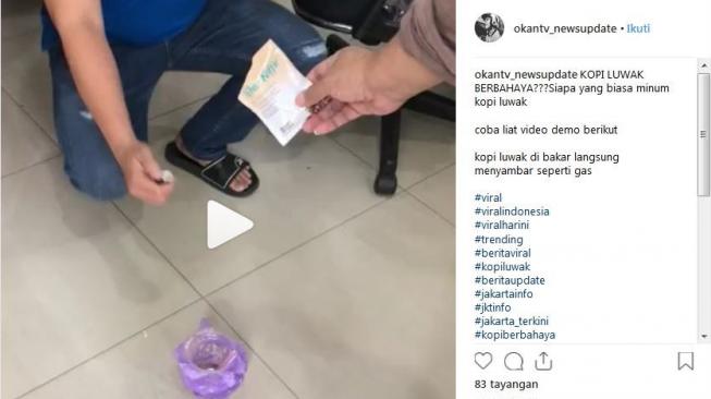 Selain Kopi Putih, Ini Bahan Makanan Lain yang Juga Bisa Terbakar Selain Kopi Putih, Ini Bahan Makanan Lain yang Juga Bisa Terbakar